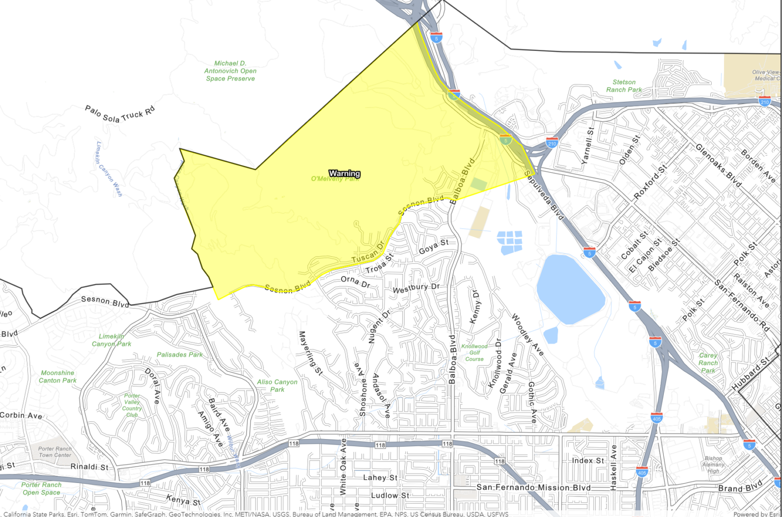 ARCHER FIRE EVACUATION ORDER HAS BEEN DOWNGRADED | Granada Hills South ...